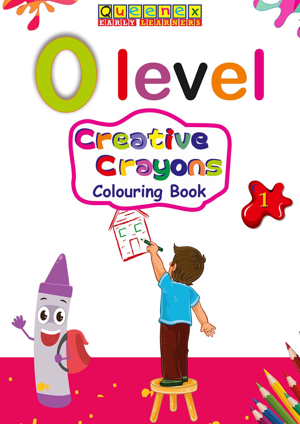 O Level Creative Crayons Colouring Book 2 - Bénie Bookshop